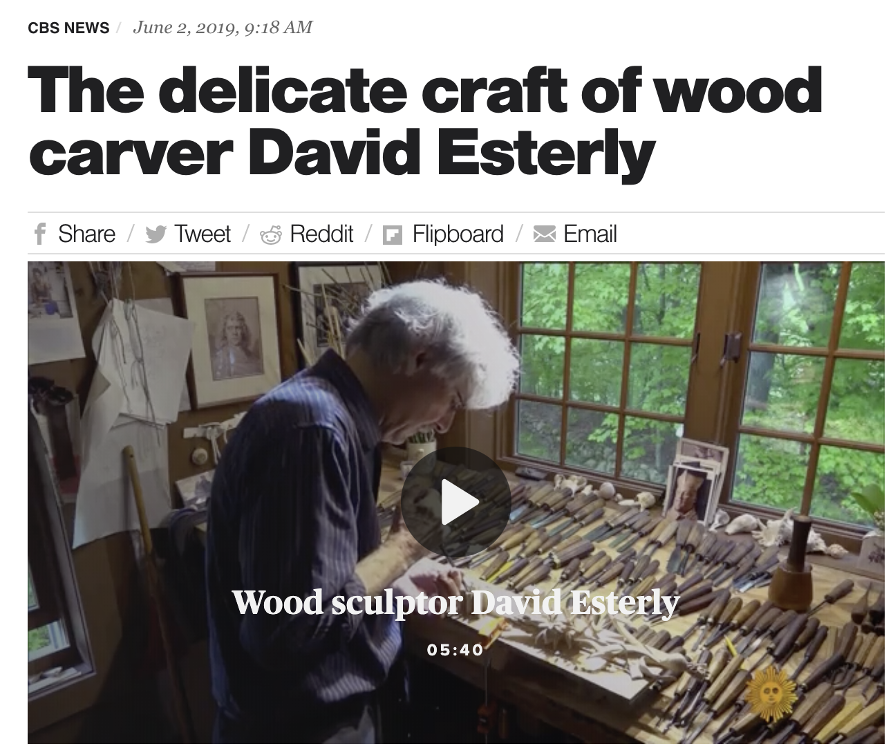 CBS News « David Esterly